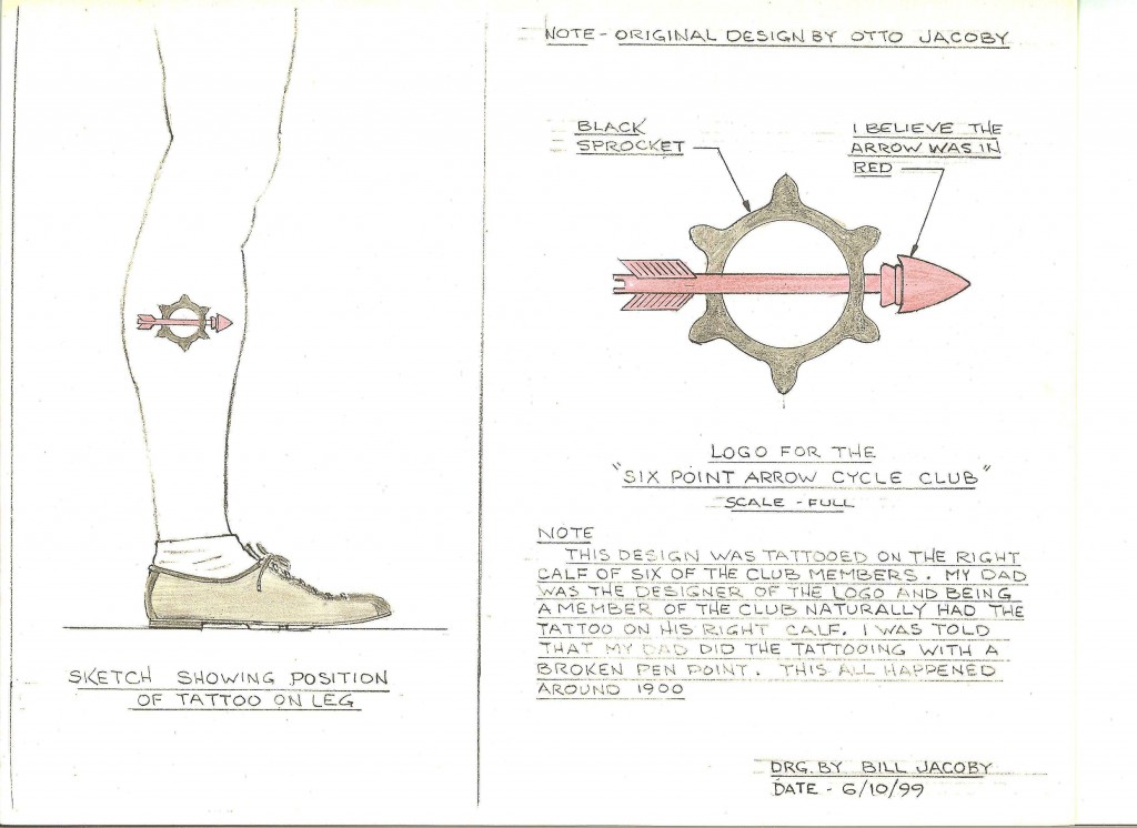Vintage cycling Tattoos - Classic Cycle Bainbridge