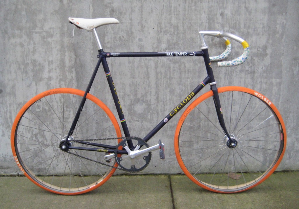 Gavin O’Grady’s 1988 Cyclops track bike - Classic Cycle Bainbridge